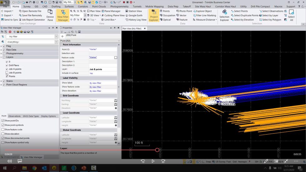 Tech Talk: Organizing Points in Trimble Business Center - Frontier ...