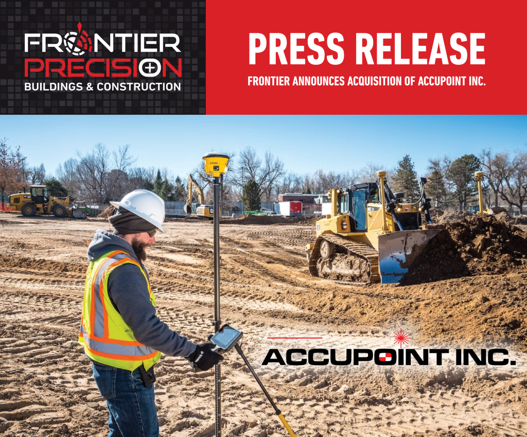 Frontier Precision Announces Acquisition of Accupoint Inc. - Frontier Precision