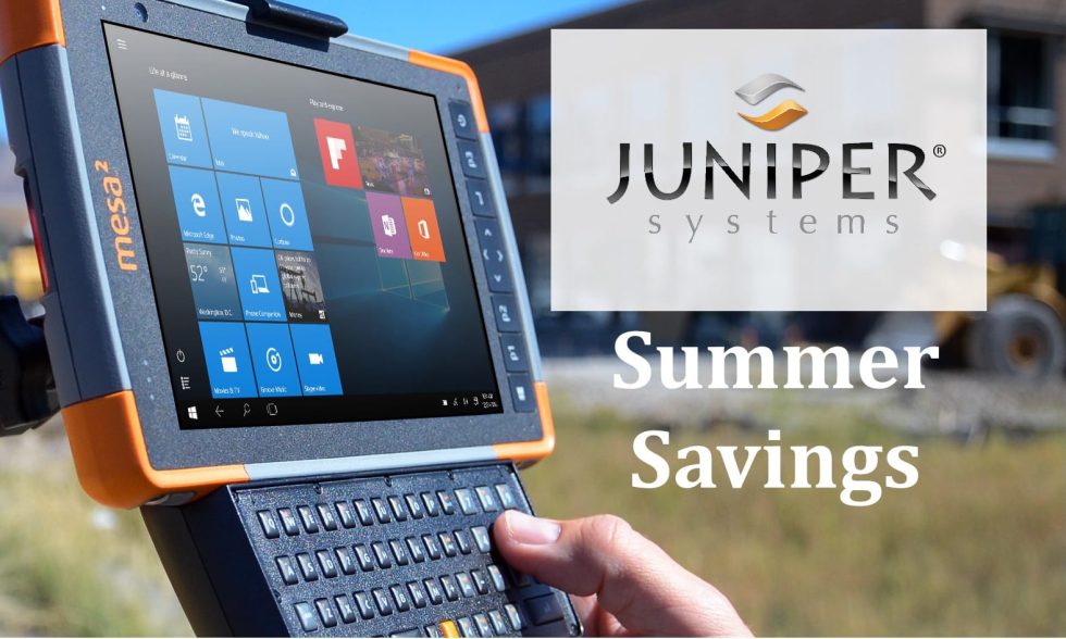 Summer Savings - Juniper Systems Mesa 2 & Accessories - Frontier Precision