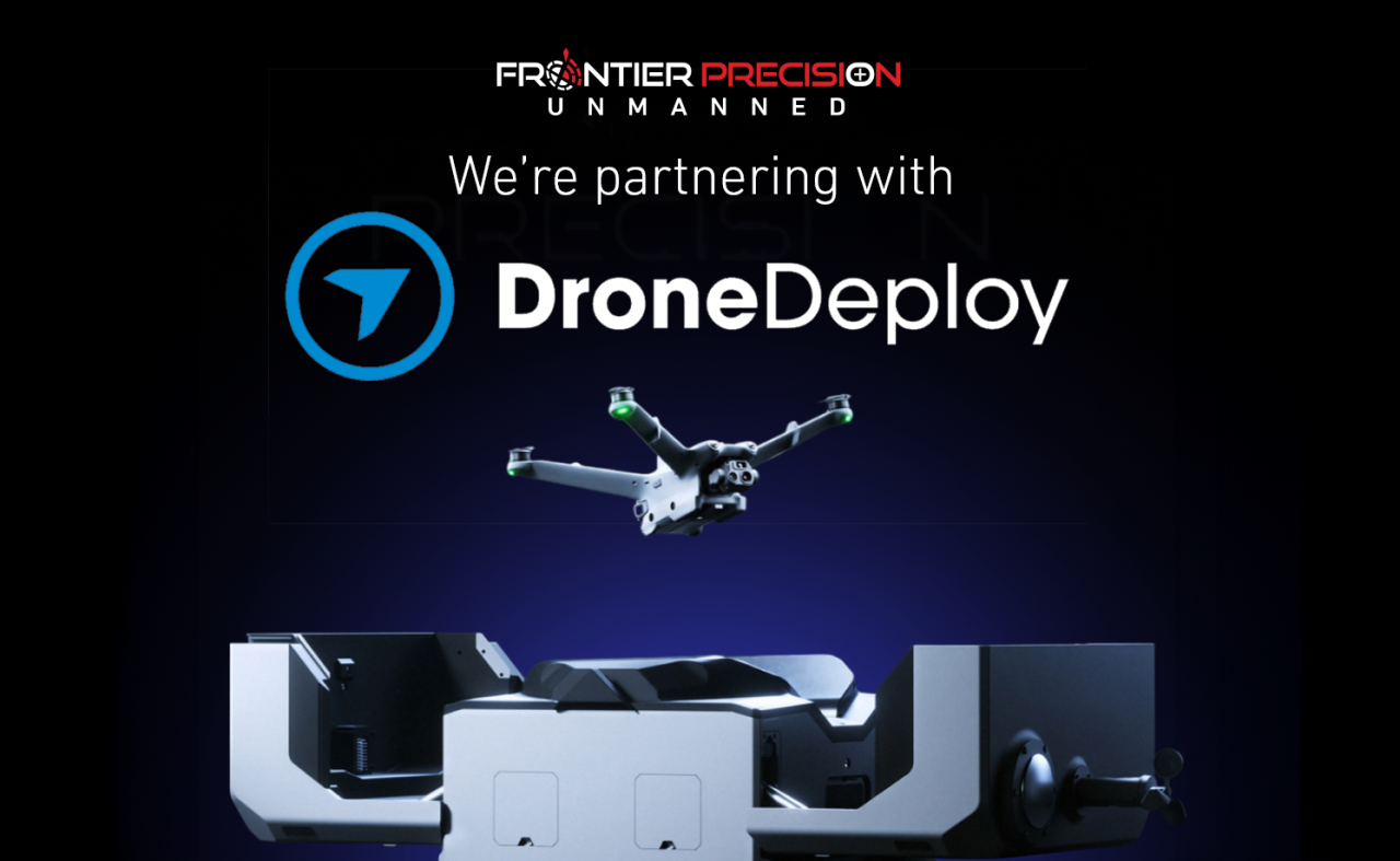 Frontier Precision Unmanned Announces a partnership with DroneDeploy ...