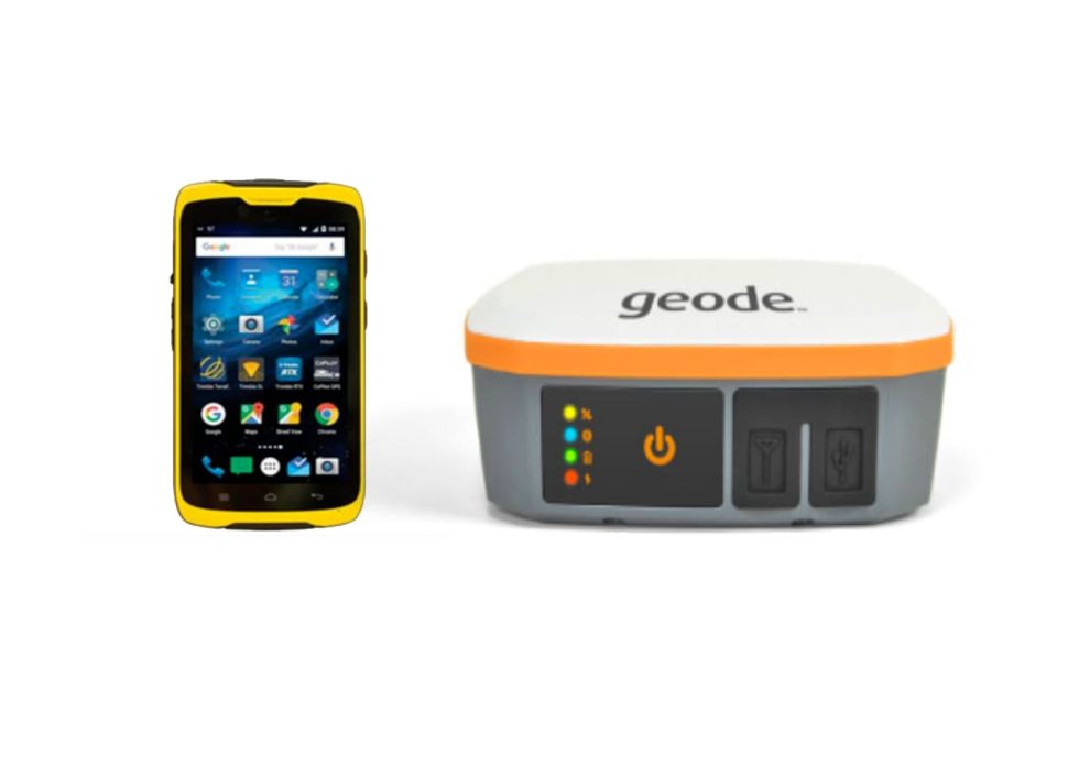 How to Connect the Juniper Systems Geode to the Trimble TDC100 Running ...