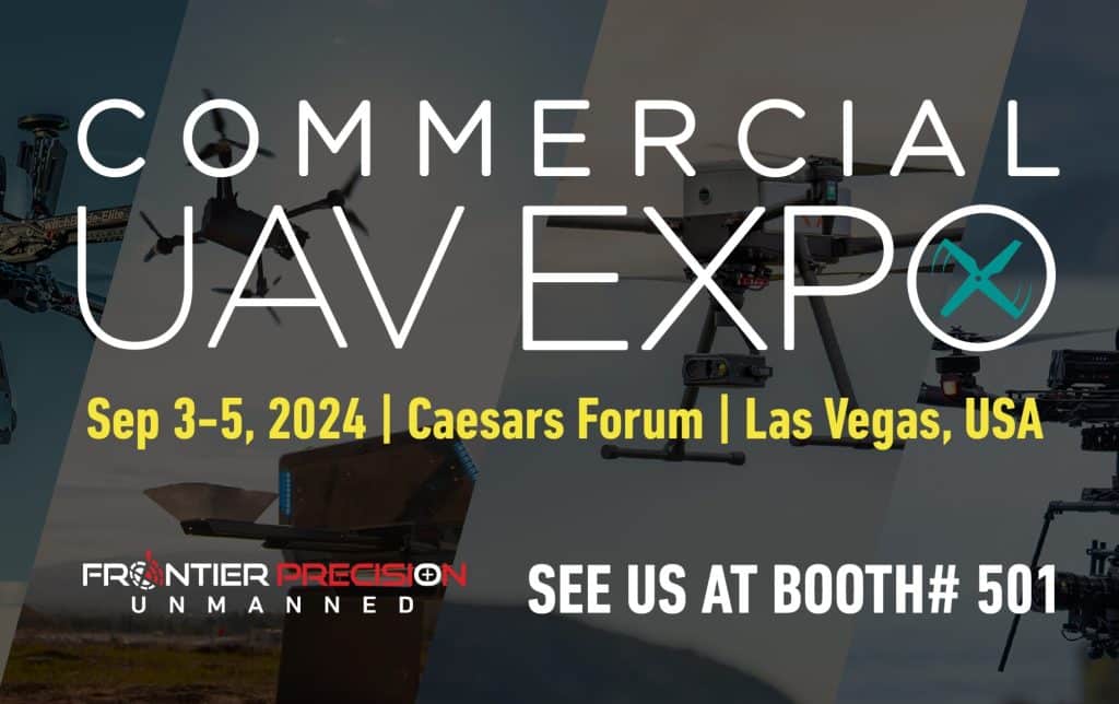 We're Exhibiting at the 2024 Commercial UAV Expo! - Frontier Precision